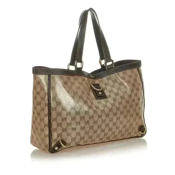 Gucci | Bags | Gucci Crystal Abbey Large Tote Authentication ...